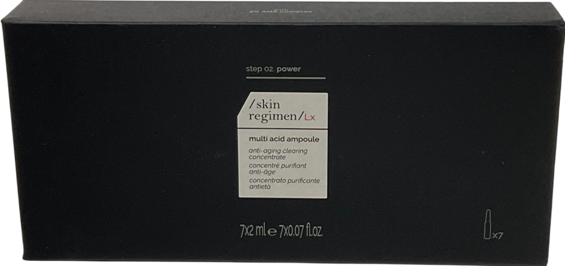 skin regimen Skin Regimen Lx Multi Acid Ampoules 7 X 2 Ml 7x2ml – Reliked